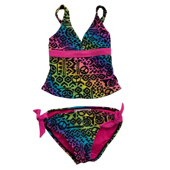 Breaking Waves | Swim | Breaking Waves Tankini Bikini Swimsuit Black ...
